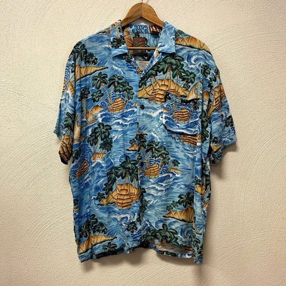 Pineapple Connection | Shirts | Pineapple Connection Rayon Hawaiian ...